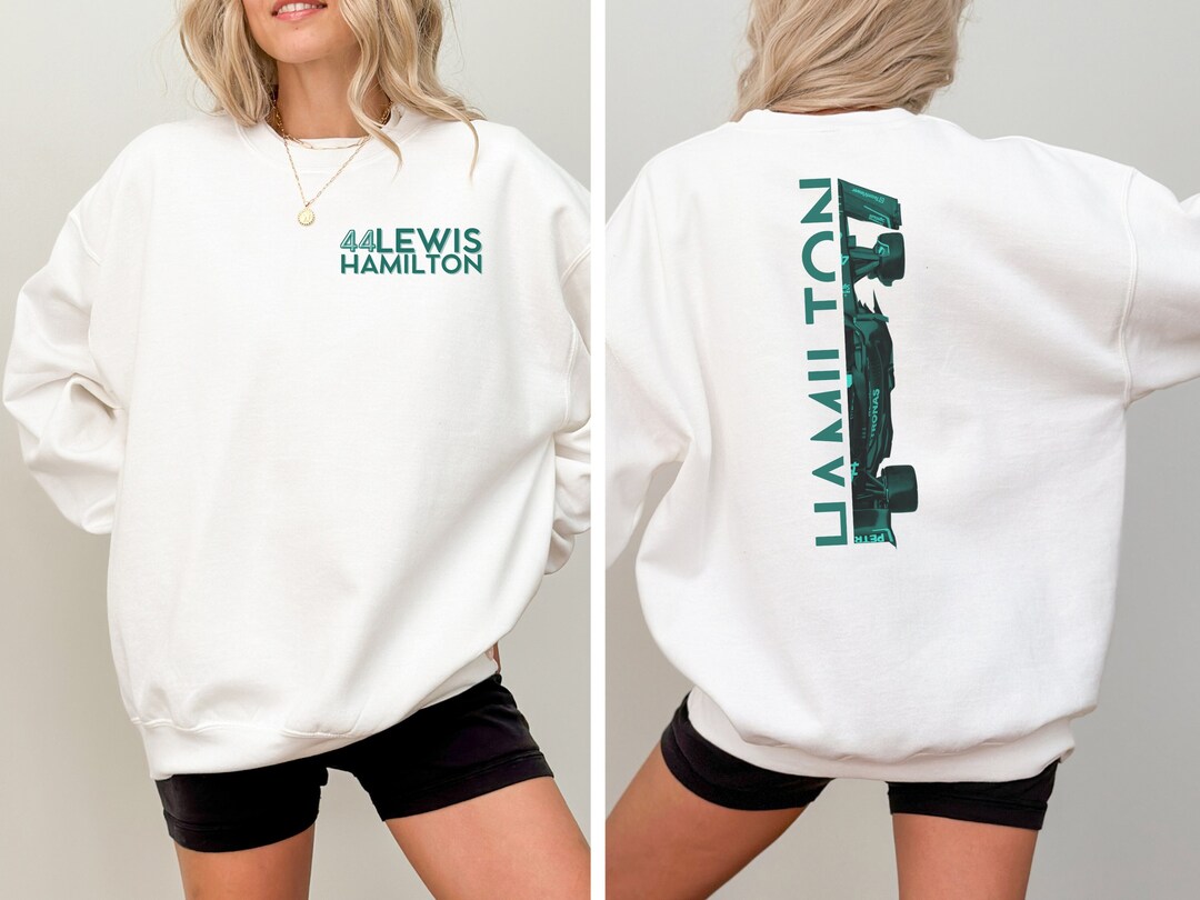 Lewis Hamilton Sweatshirt, F1 Merch, Formula 1 Crewneck, Mercedes ...