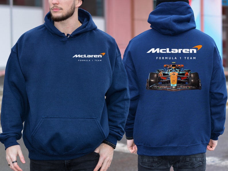 Formula 1 Mclaren Hoodie, F1 Merch, Mclaren Shirt, Lando Norris Hoodie ...