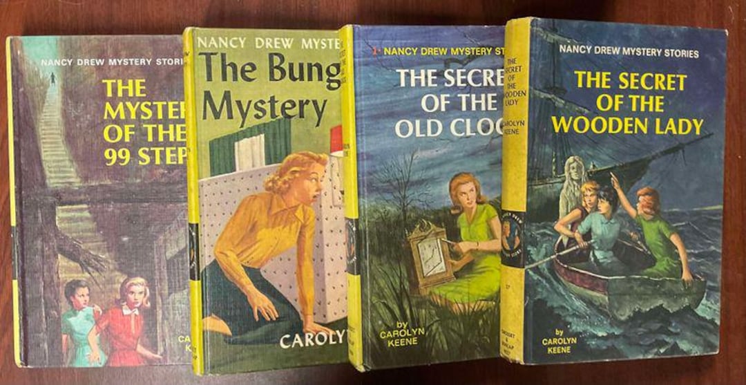 Vintage Nancy Drew Books - Etsy