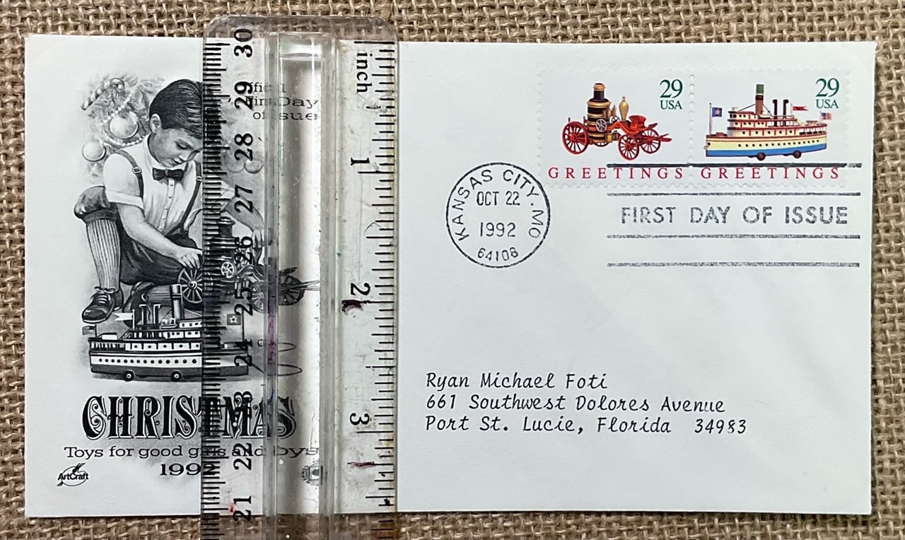 U.S. First Day Covers From the USPS With Original Stamp, Postmark, and ...