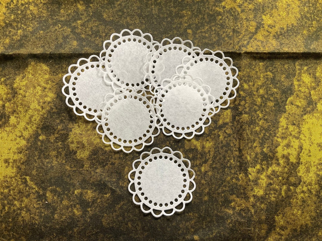 Miniature White Paper Doilies - Set of 12 - Etsy
