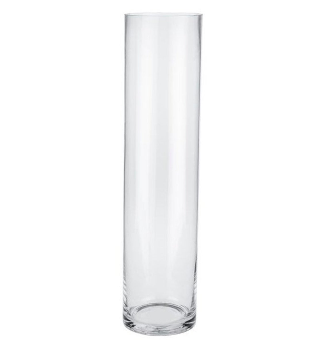 Tall Clear Cylinder Clesr Vase 50cm Floor Vase for Dried - Etsy UK