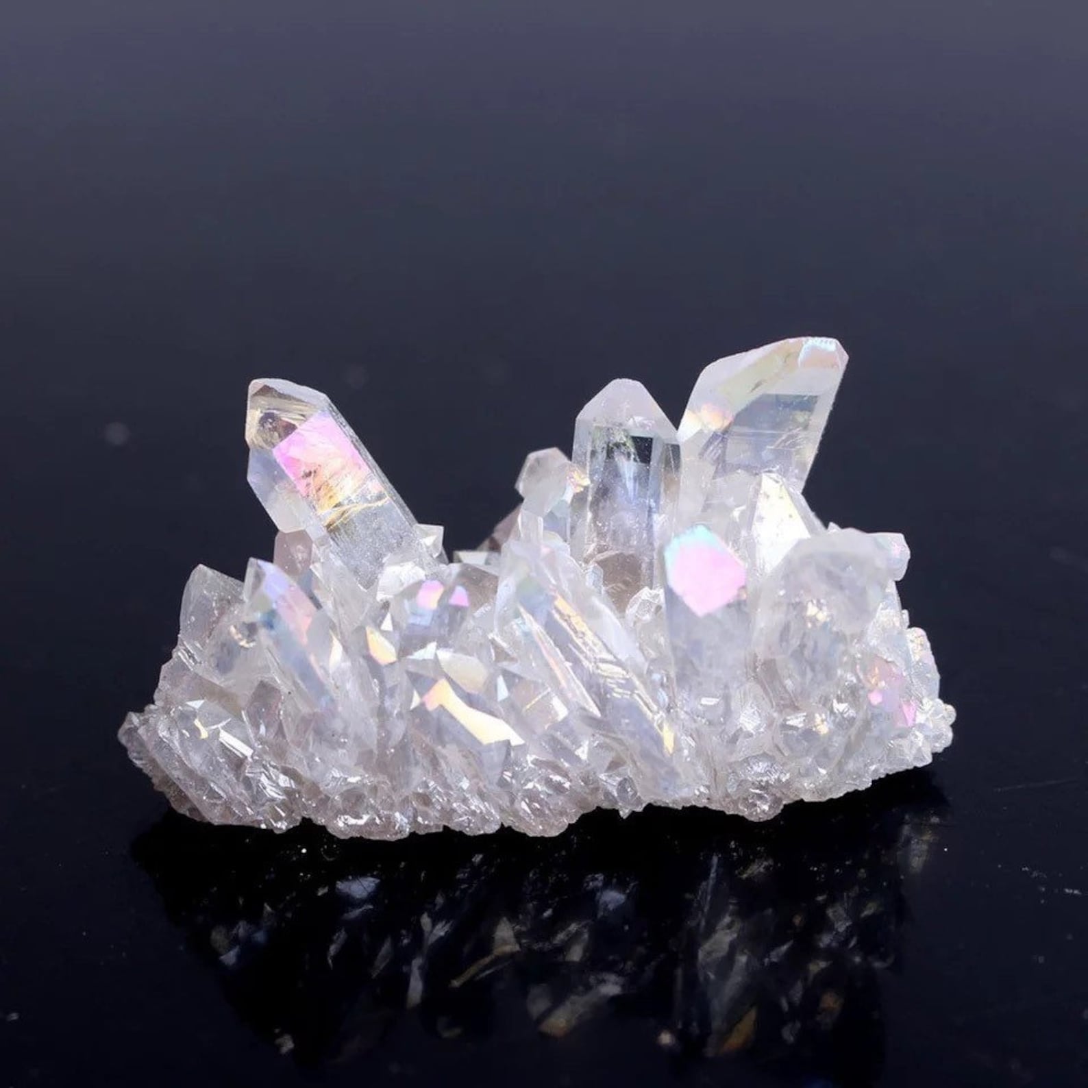 Angel Aura Quartz Crystal Cluster / Healing Crystal - Etsy