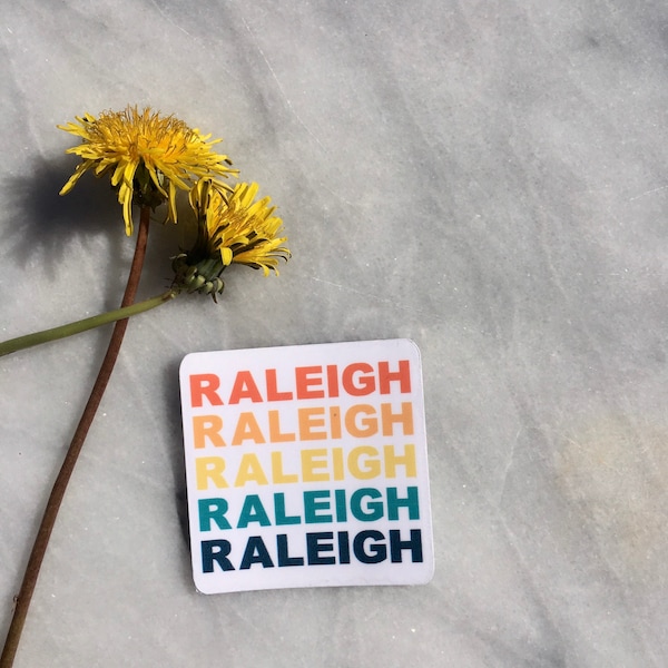 Raleigh Nc Sticker - Etsy