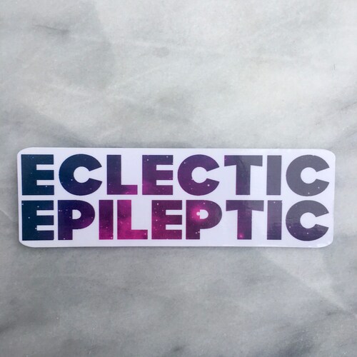Epilepsy Awareness Sticker Epilepsy Stickers Purple - Etsy