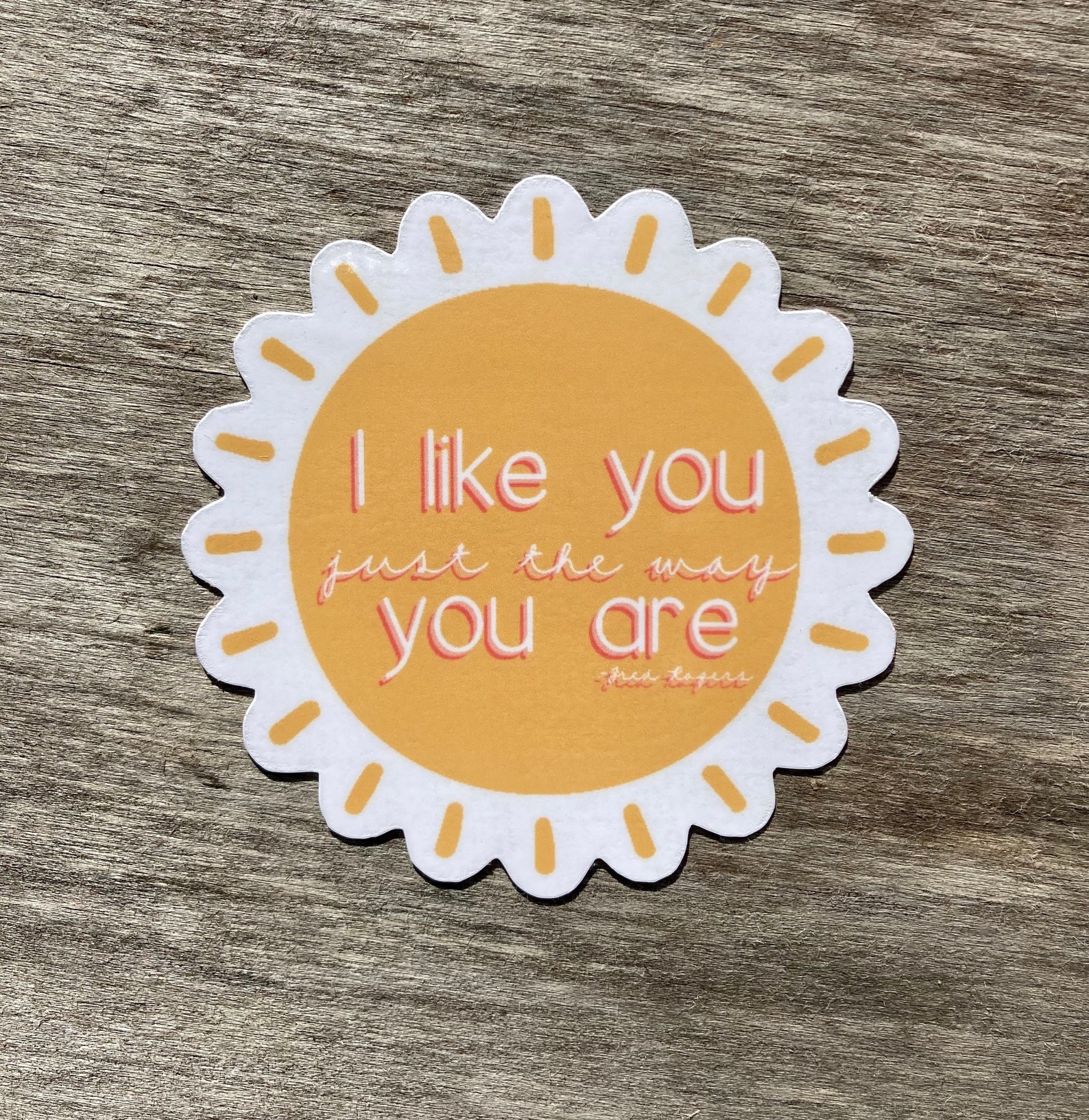 I Like You Sticker - Etsy