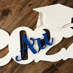 Graduation Wood Sign Year Class Of Photo Props Senior - Etsy
