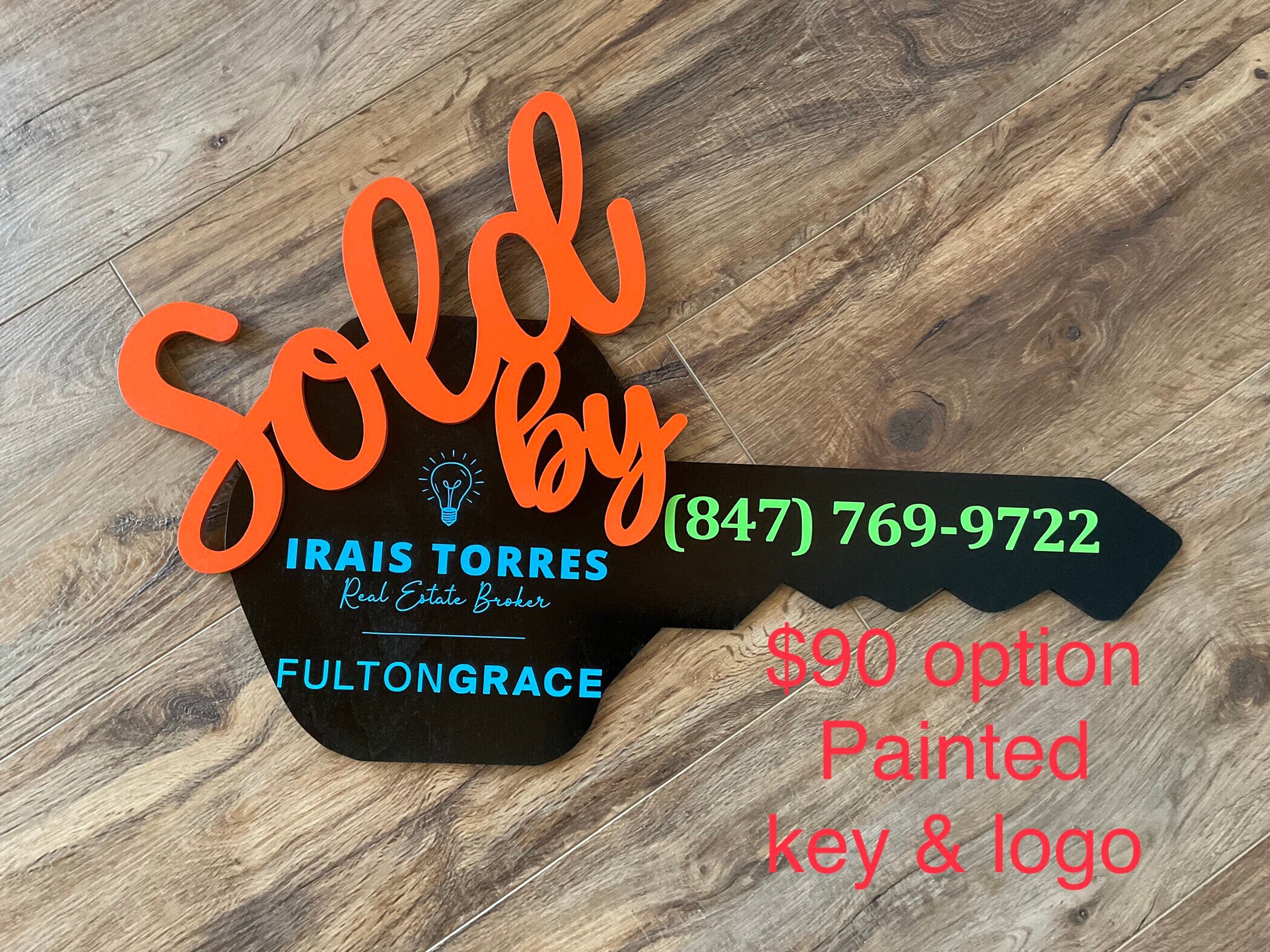 Realtor Sold Key Personalized - Etsy