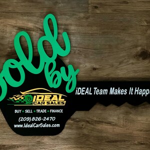 Car Salesman Sign, Car Sales, Sold Sign, Just Sold, Dealership Sign ...