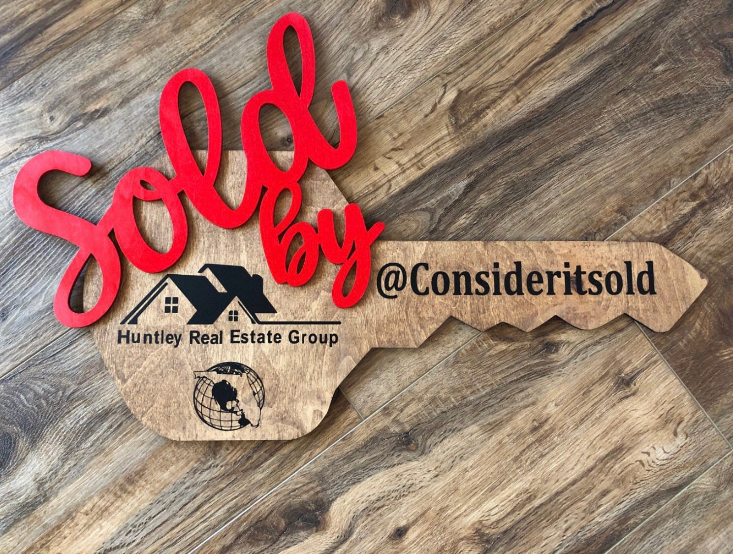 Realtor Sold Key Personalized - Etsy