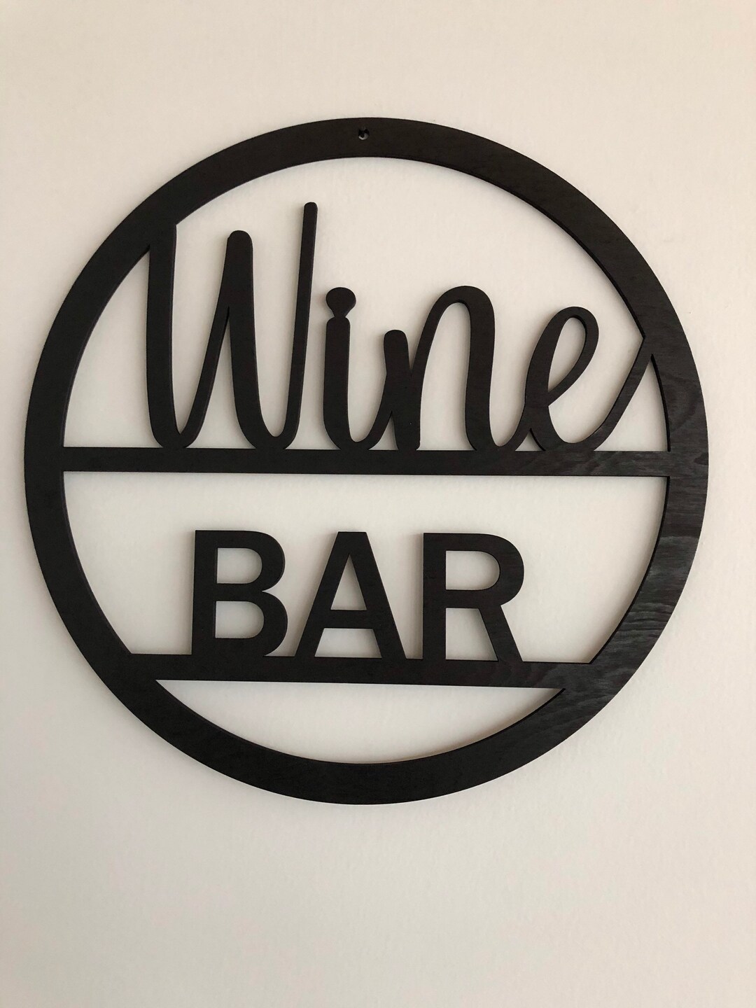 Wine Bar Wood Sign Wine Bar Decor Home Decor Kitchen Decor Wine Wood ...