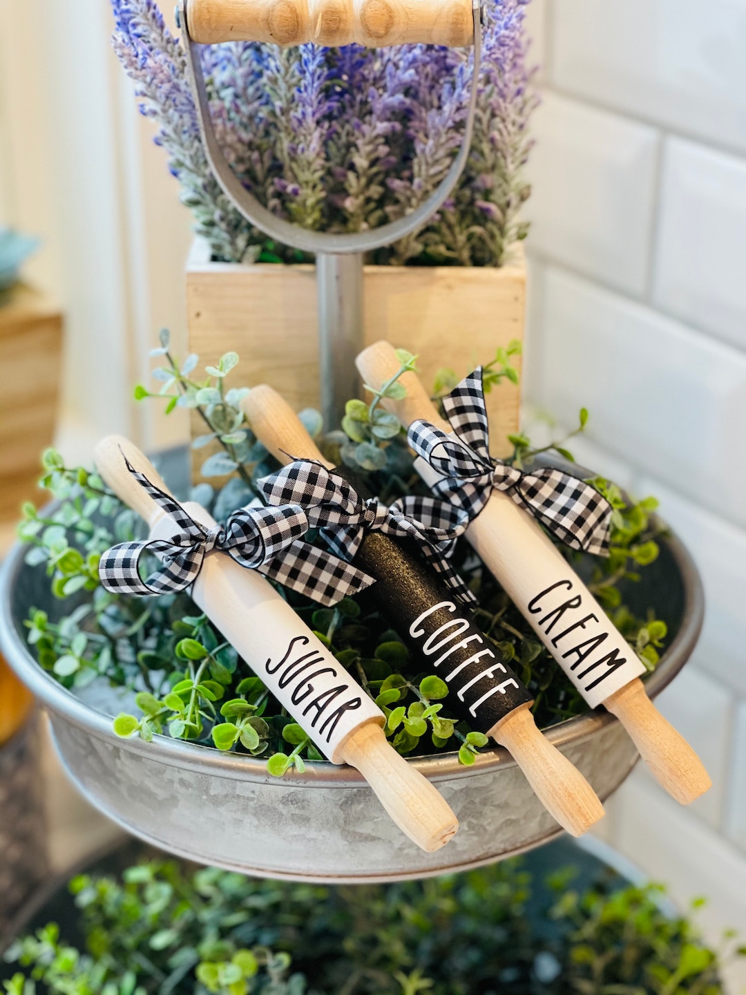 Coffee Mini Rolling Pins | Coffee Decor | Coffee Bar Decor | Kitchen ...