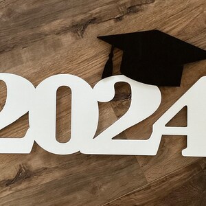 Graduation Wood Sign, Year, Class Of, Photo Props, Senior Sign ...