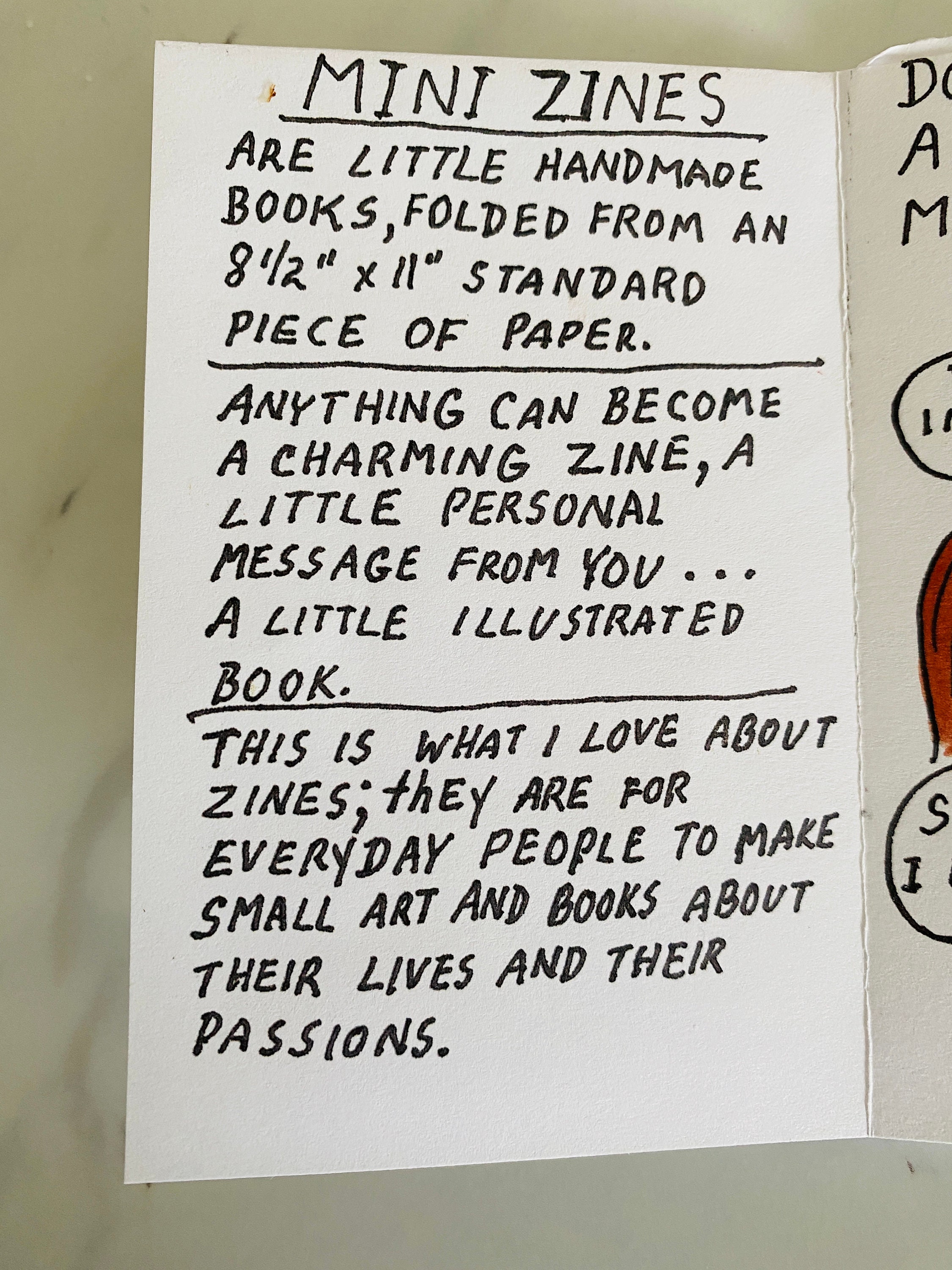 MAKE A ZINE/ A Zine About Making Mini Zines - Etsy
