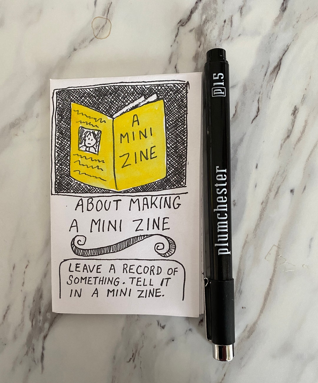 MAKE A ZINE/ A Zine About Making Mini Zines - Etsy
