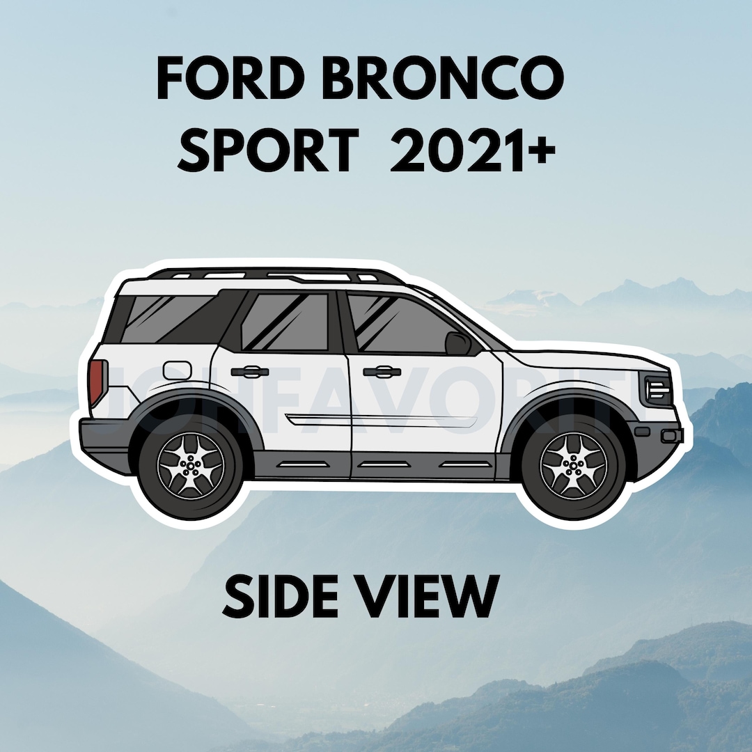 Ford Bronco Sport Sticker - Etsy