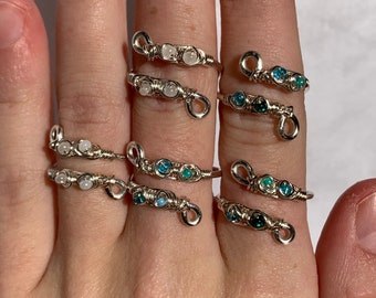 Beaded Statement Ring - Etsy