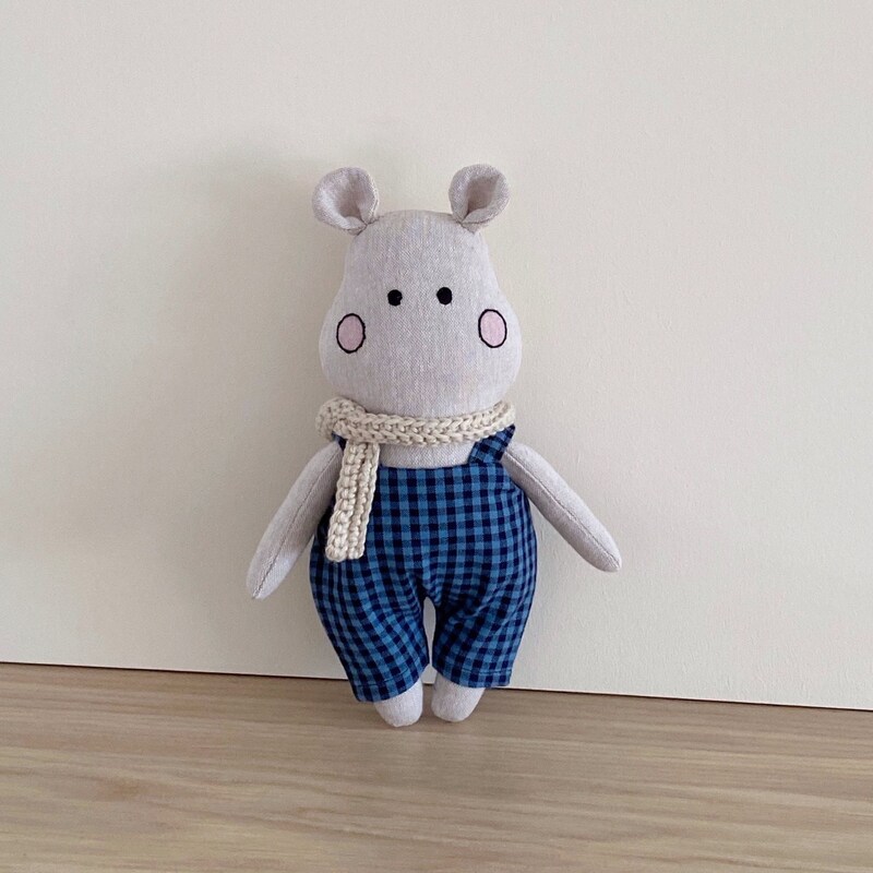 Linen Stuffed Animal - Etsy