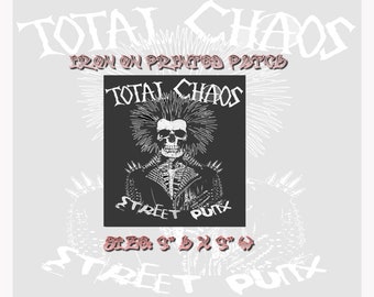 The Symbol of Chaos Embroidered Patch - Etsy