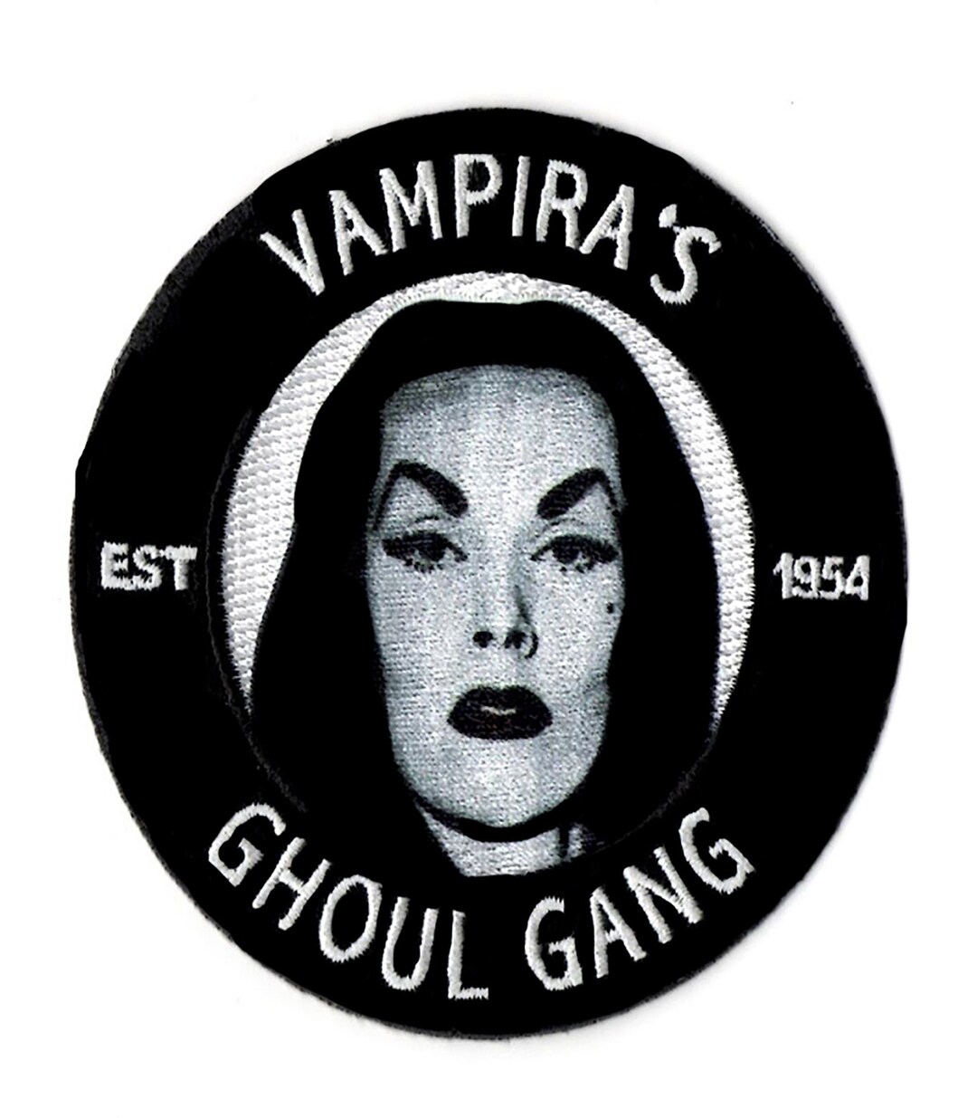 Vampiras Ghoul Gang Patch Iron on Decorate Jacket Hat Denim Jean Bag ...