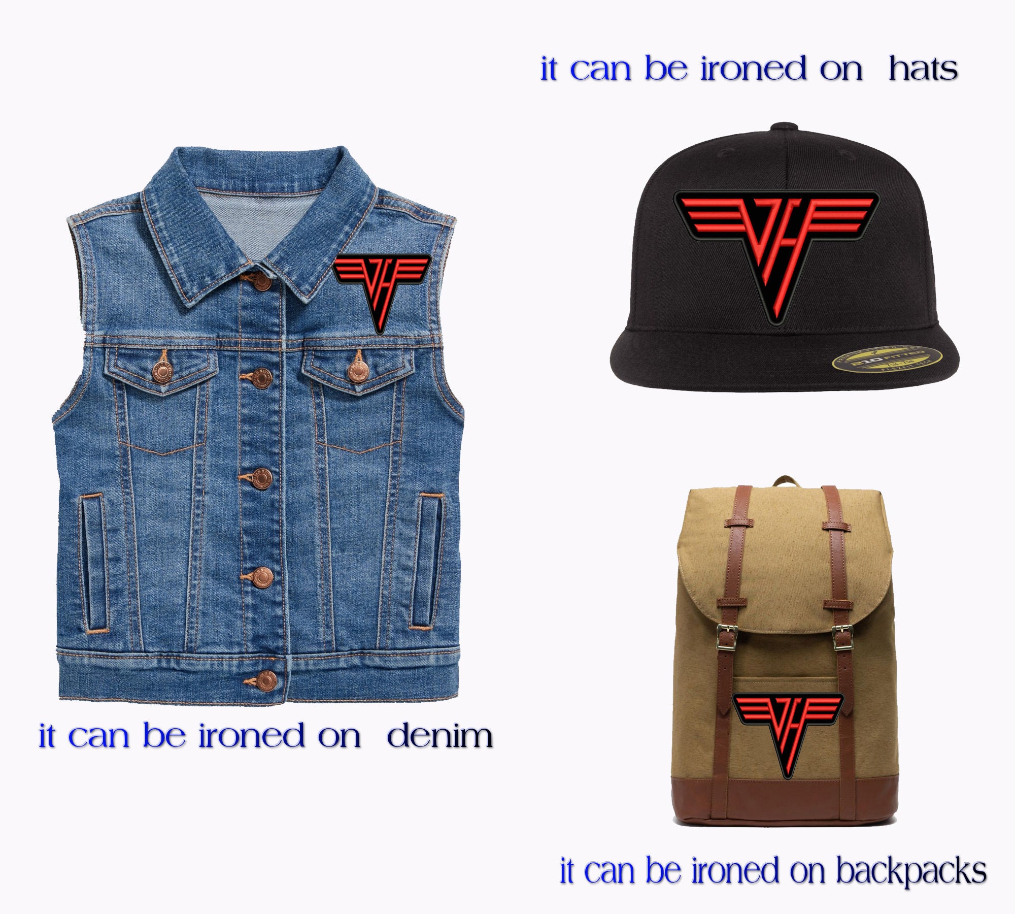 Van Halen High Quality Patch Badge Embroidered Iron on - Etsy