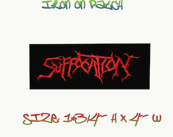 Suffocation Patch - Etsy