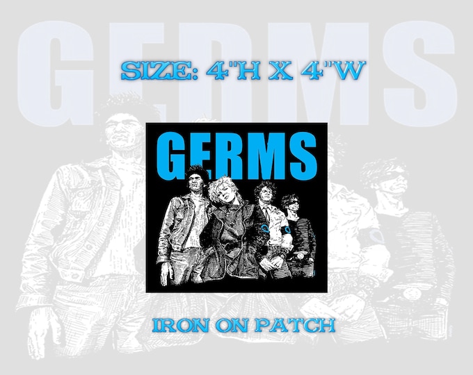Germs Are Your Pals PATCH Super Punk Mega Crusty Kinda Gross - Etsy