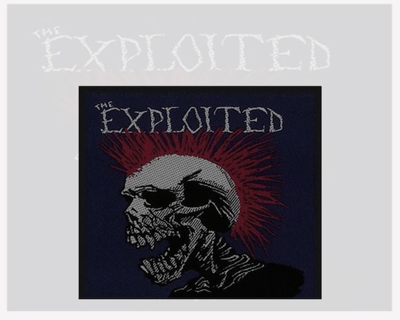 The Exploited Punk Rock Iron on Patch - Etsy