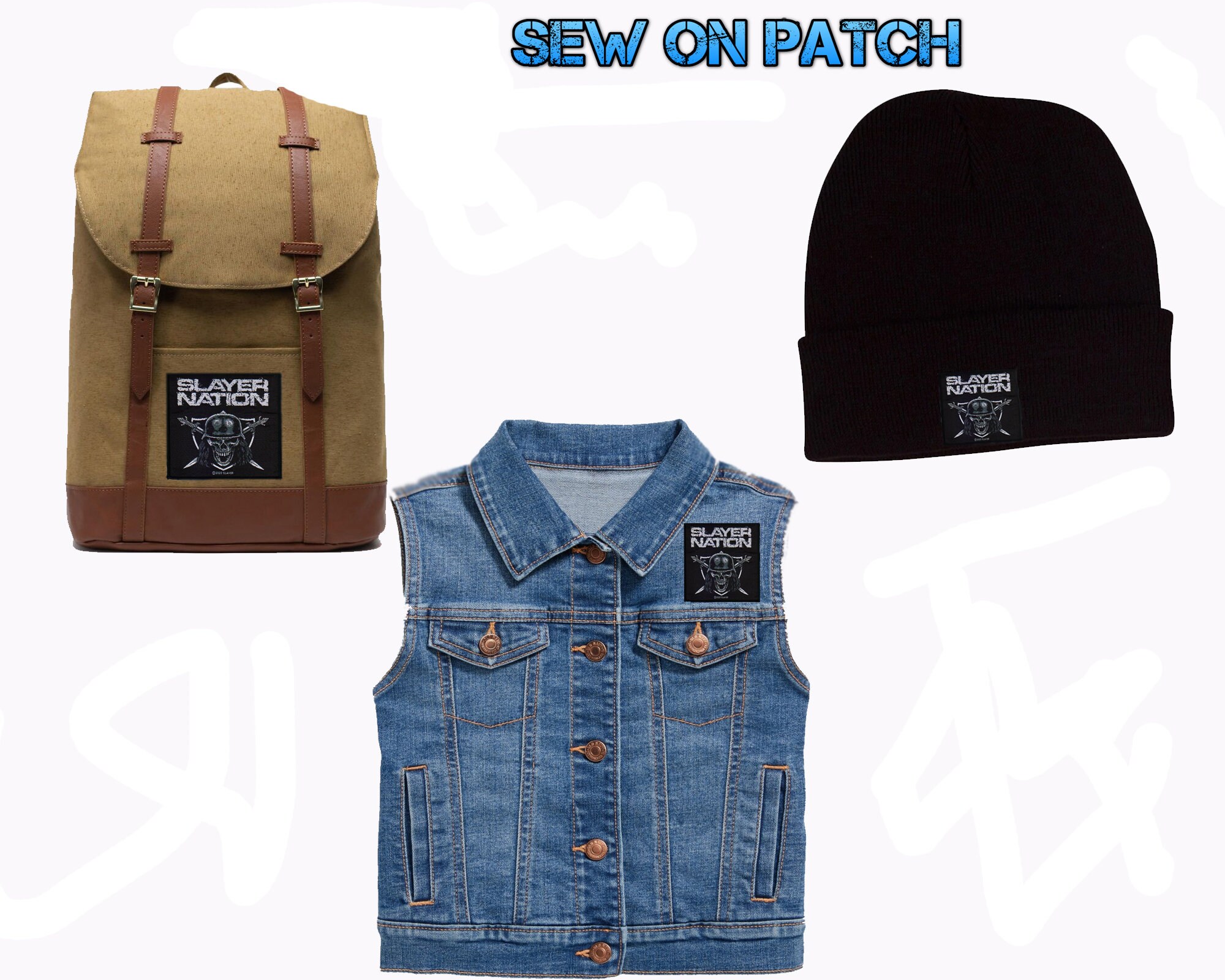 Officially licensed Slayer Slayer Nation Patch | Etsy