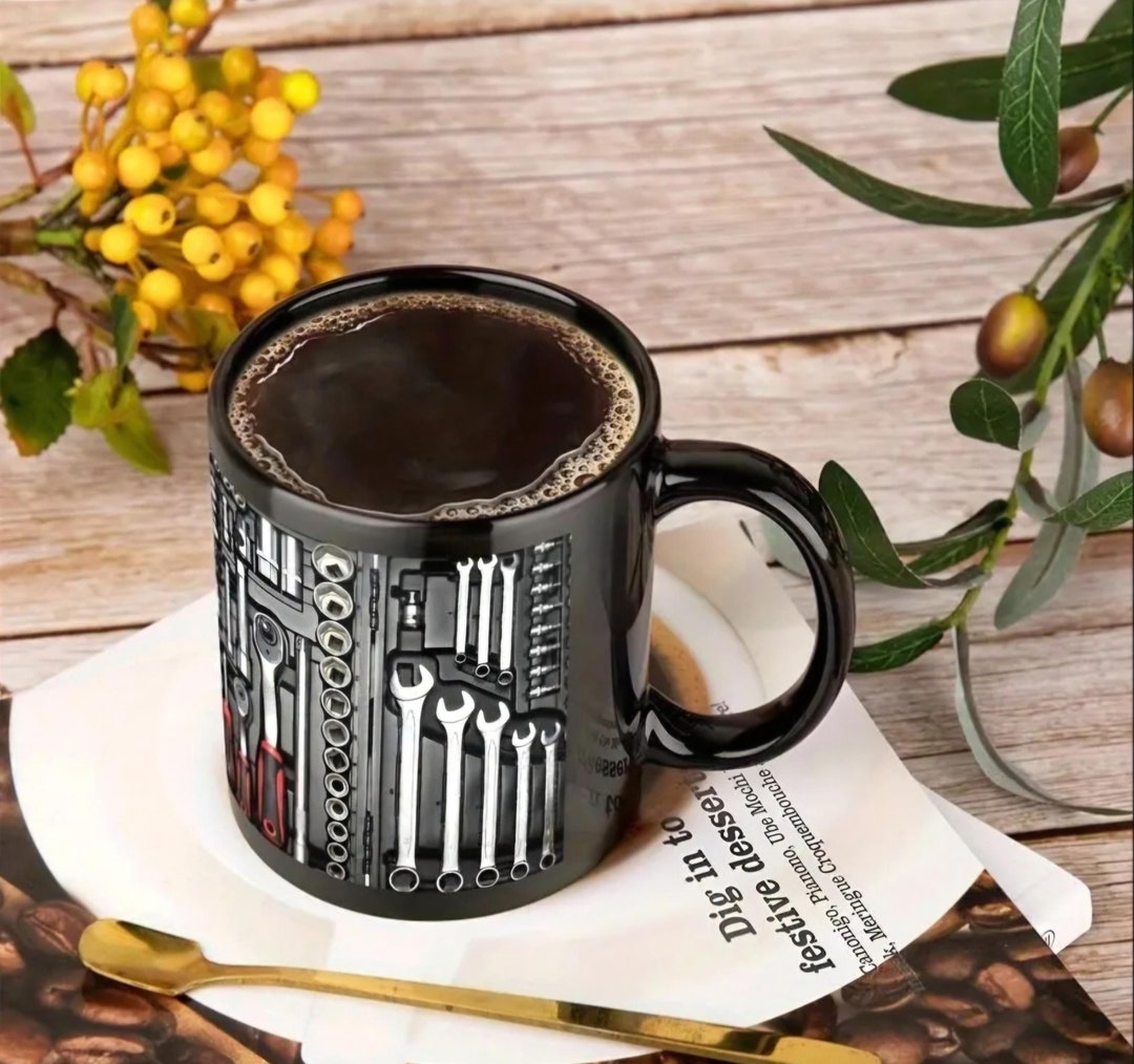 Mechanic Tool Shaped Mug, Funny Mechanics Toolbox Mug, Funny Coffee Mug ...