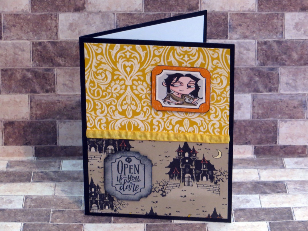 Open If You Dare!! Handmade Stampin’ Up! Halloween Greeting Cards - Etsy