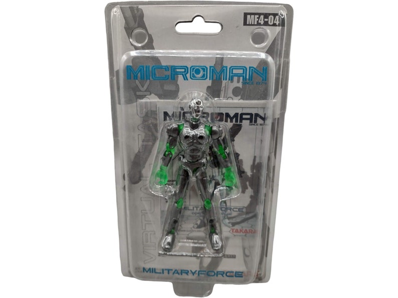 Takara Microman Military Force MF4-04 Plastic Lava Planet Action Figure ...