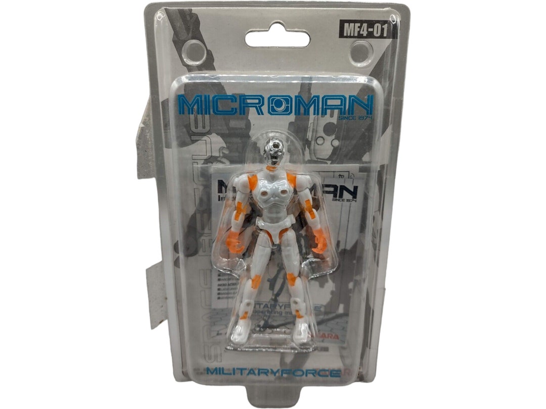 Takara Microman Military Force MF4-01 Plastic Lava Planet Action Figure ...