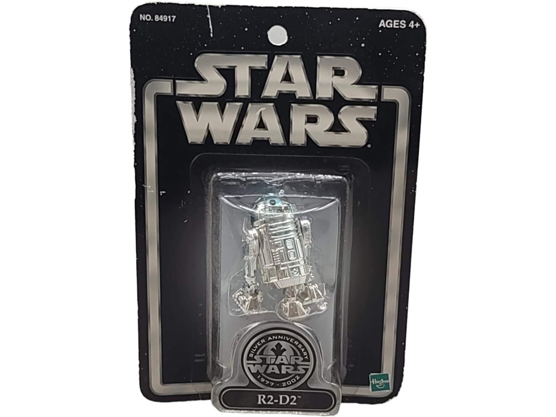 Hasbro Star Wars R2-D2 Silver Anniversary Plastic Astromech Droid ...