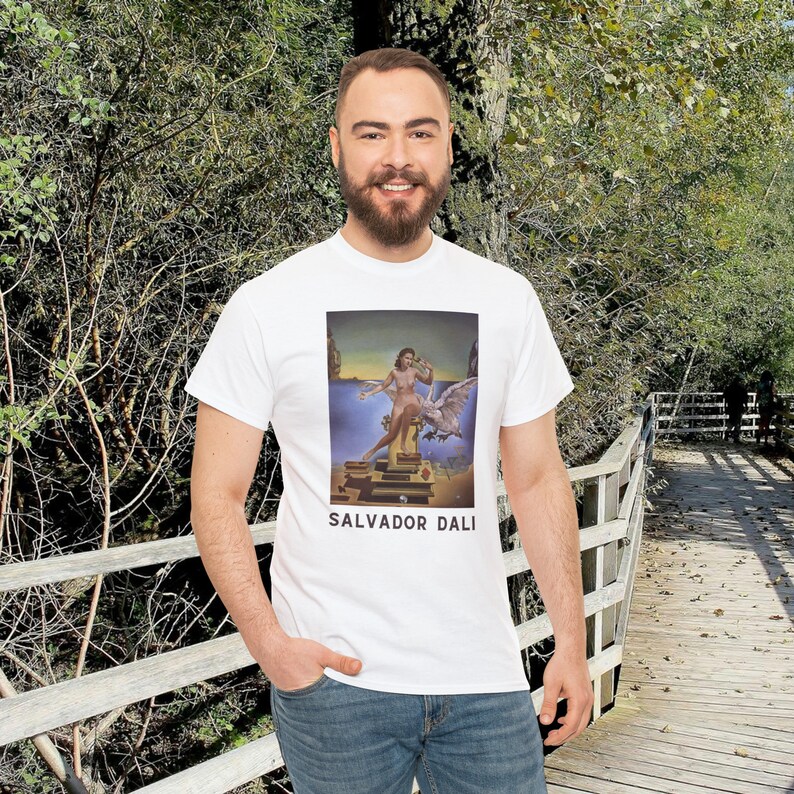 Leda Atomica Shirt Salvador Dalí Tshirt Surrealist Art Oil Painting ...