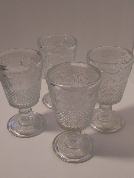 Rare Duncan Miller Sandwich Diamonds Pattern Clear Depression | Etsy