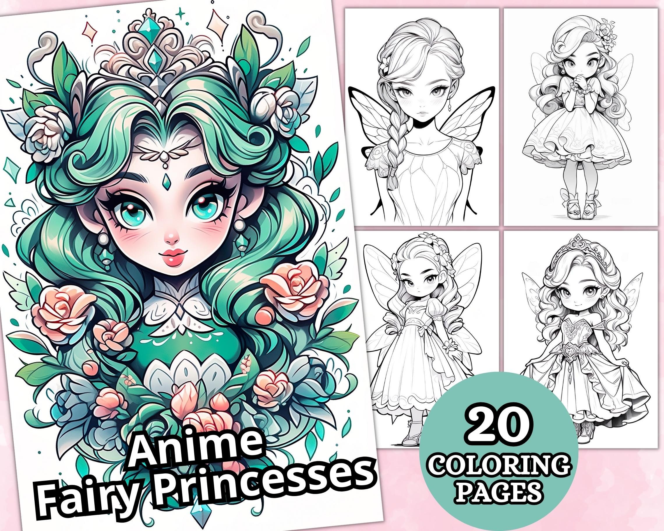 Anime Fairy Princess Drawing