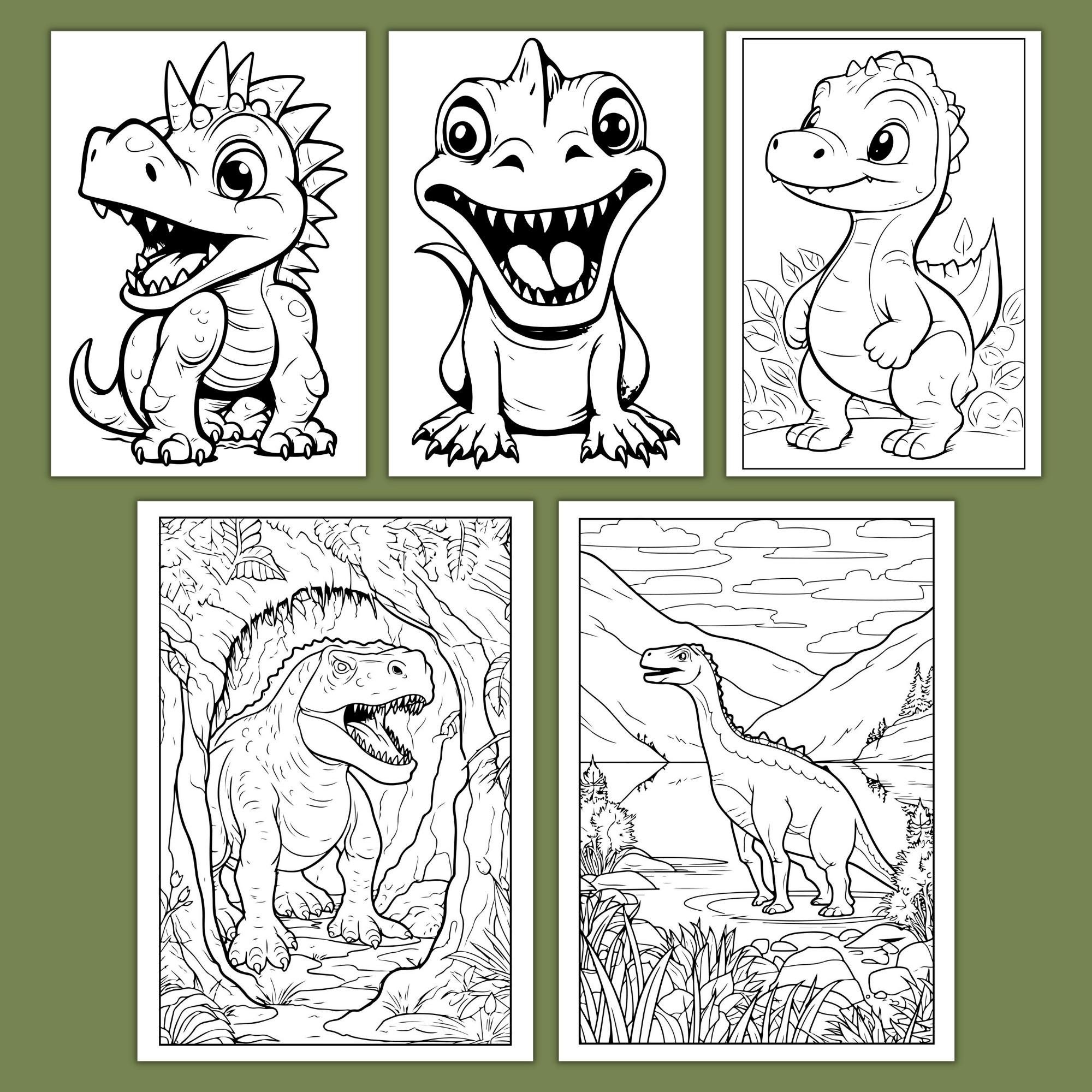 Dinosaur Coloring Pages, Dinosaur Printables, Dinosaur Coloring ...