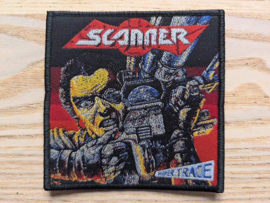 Scanner Hypertrace Sew on Patch 10 X 10cm - Etsy