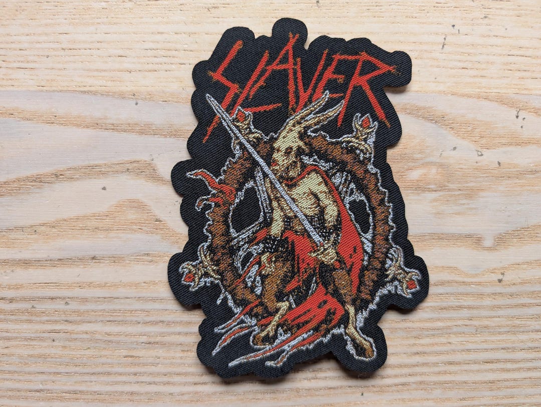Slayer Show No Mercy Sew on Patch 13 X 9.5cm - Etsy