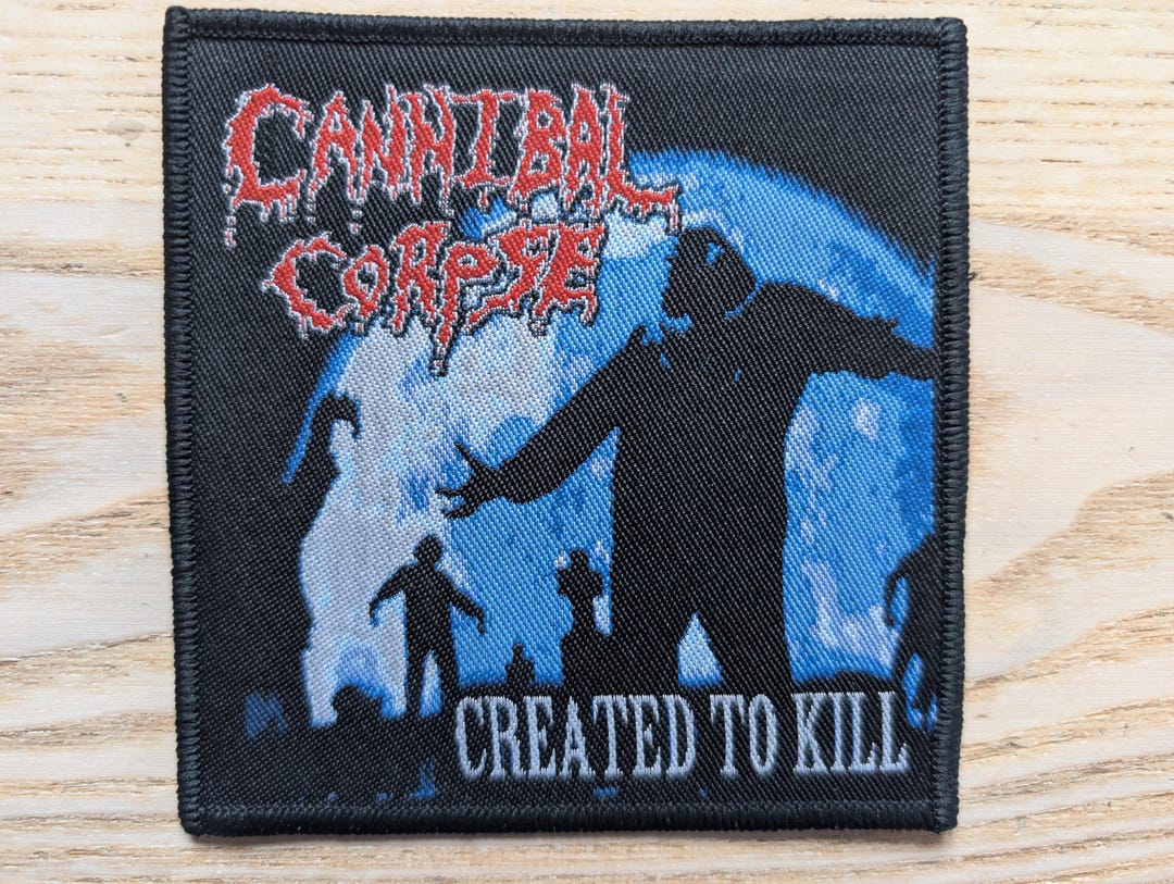 Cannibal Corpse Created to Kill Sew on Patch 10 X 10cm - Etsy