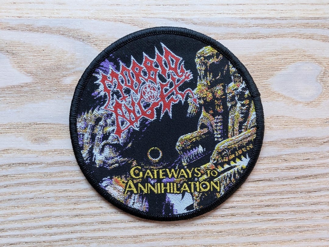Morbid Angel Gateways to Annihilation Woven Patch 9.5cm Diameter - Etsy