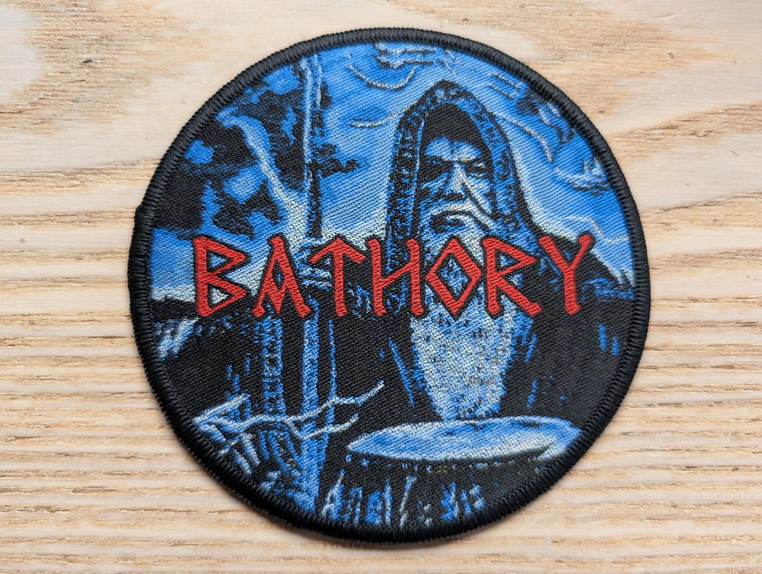 Bathory Blood on Ice Woven Sew on Patch 9.5cm Diameter - Etsy