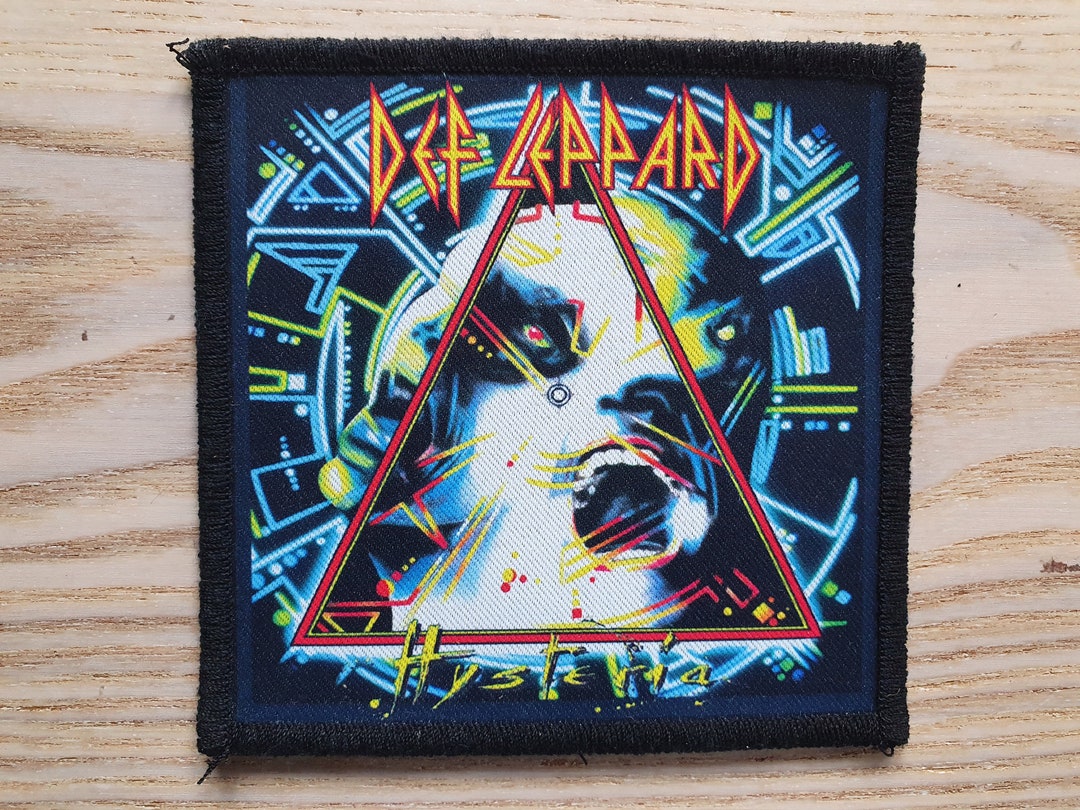 Def Leppard Hysteria PRINTED PATCH 10.5 X 10.5cm - Etsy