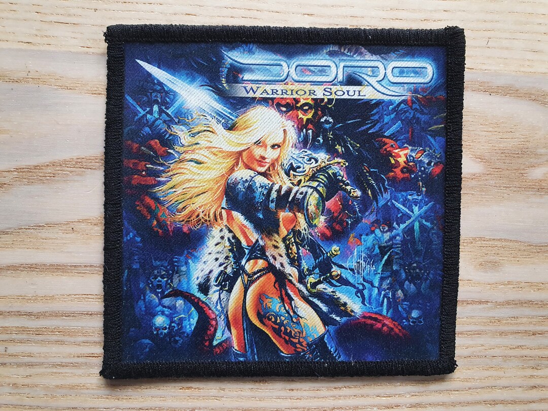 Doro Warrior Soul PRINTED PATCH 10.5 X 10.5cm - Etsy