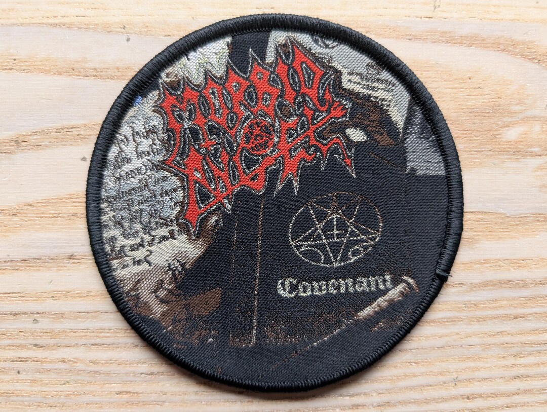 Morbid Angel Covenant Woven Sew on Patch 9cm Diameter - Etsy