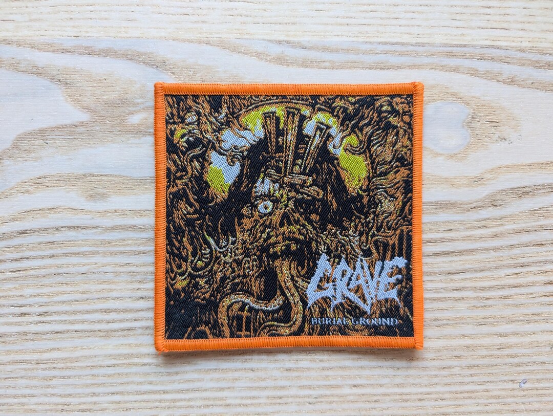 Grave Burial Ground Woven Patch 10 X 10cm - Etsy