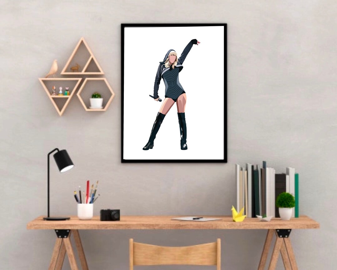 Wall Art Taylor Swift Reputation Greeting Card Friend Girls Performer ...