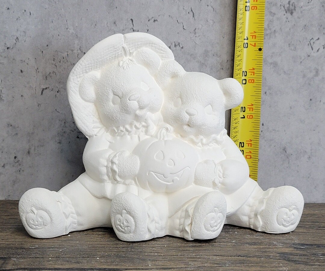 Scarecrow Cuddle Bears - Clay Magic - 1362 - Etsy