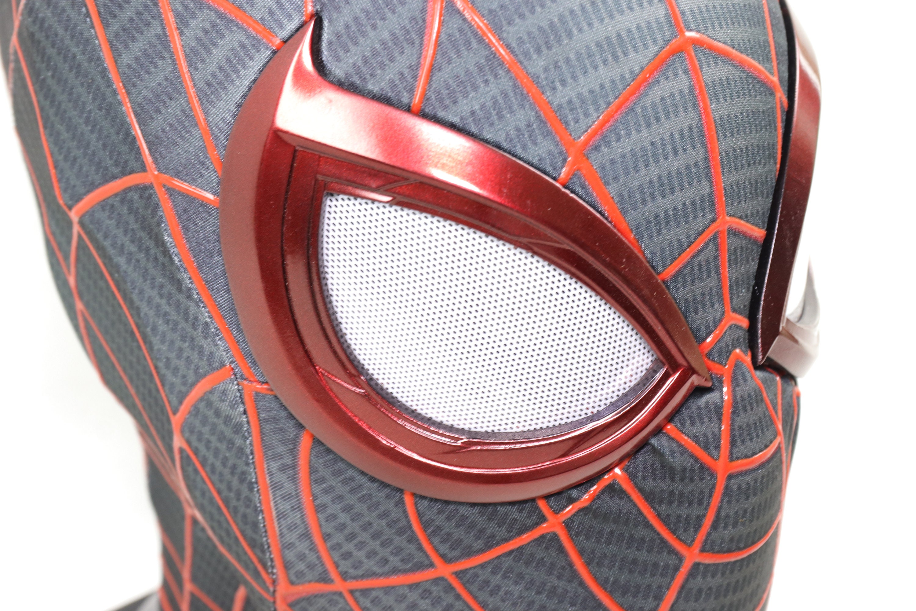 Spider-man: Into the Spider-verse Miles Morales Cosplay Mask - Etsy